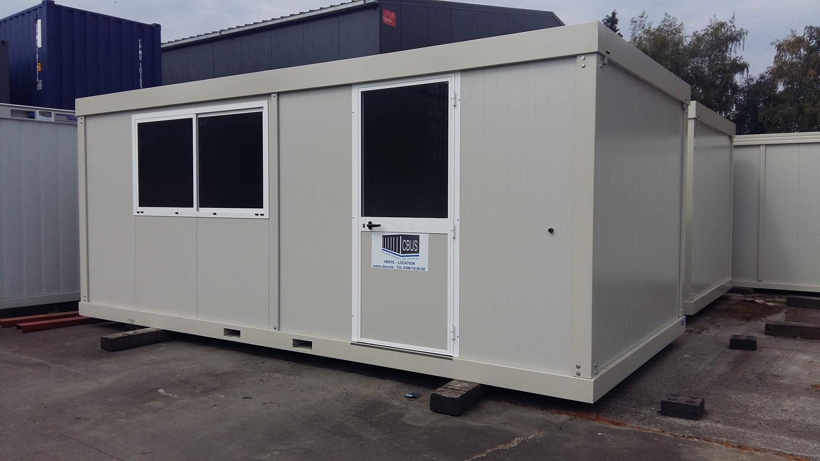 Containers Bureaux Units Services Wallonie Belgique